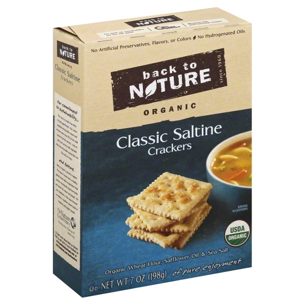 Back to Nature™ Plant Based Snacks Organic Classic Saltine Crackers 7 ...