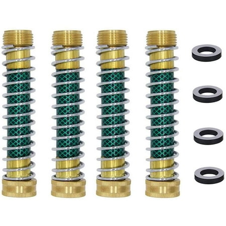 RV Flexible Hose Protector with Spring Garden Hose Extension Adapter 3/ ...