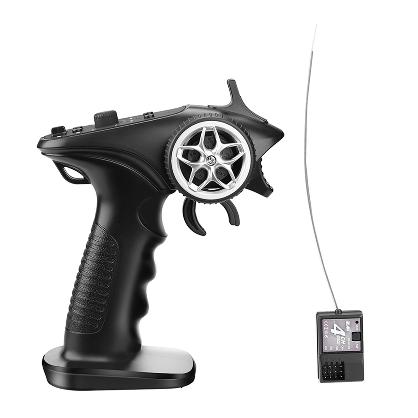 Mojoyce 2.4G 4CH RC Transmitter and Gyro Receiver Surface Remote ...