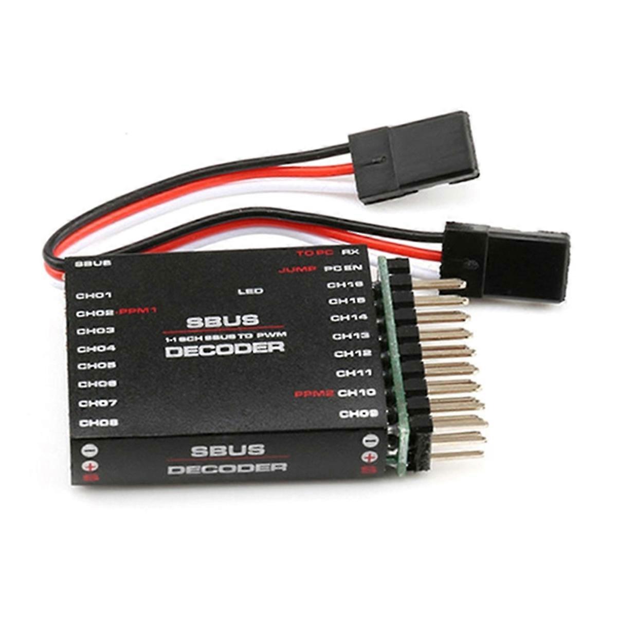 SBUS to 16CH PWM Converter SBUS to PWM/PPM Decoders Two Way PPM Support ...