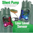 Reptile Drinking Water Feeder Filtration Fountain for Chameleon Gecko ...