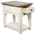 Riverside Furniture Myra 16" x 25" Multi-Color Wood Drawer Chairside ...
