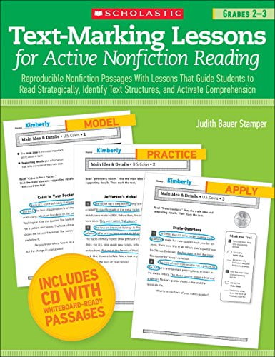Pre-Owned Text-Marking Lessons for Active Nonfiction Reading ...