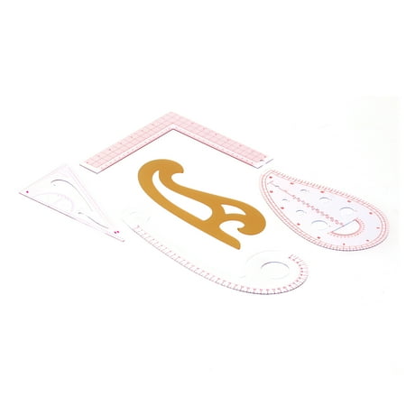 Noref Clothing Grading Ruler,Proofing Ruler,Curve Ruler 5 Piece Set ...