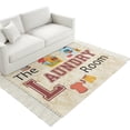 Bedroom Rug Carpet 3'x 5', Laundry Room Washable Floor Carpet with ...
