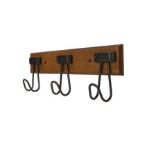 Mainstays Bronze Finish Over-the-Door 3 Hook Rack - Walmart.com