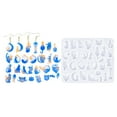 Cats Resin Craft Silicone Molds Jewelry Pendant Moulds Earrings Moulds ...