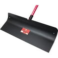 Bully Tools Snow Pusher,Steel,30",Fiberglass 92819 - Walmart.com