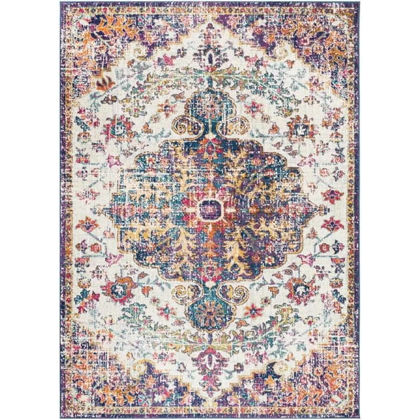 Mark&Day Area Rugs, 2x3 Olivia Traditional Teal Area Rug (2' x 3 ...