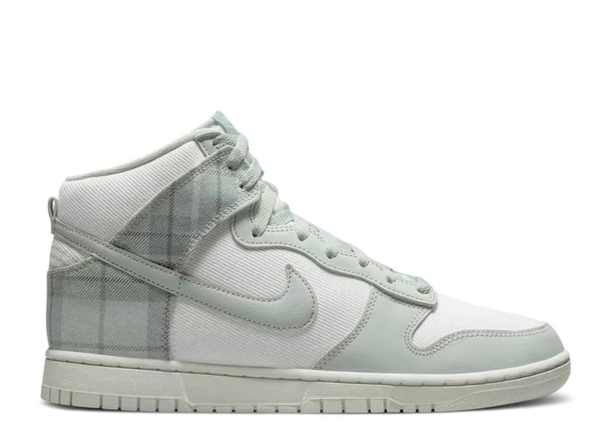 Best Dunk High White Plaid Black Nike Dunk High Retro SE "Plaid" Summit ...