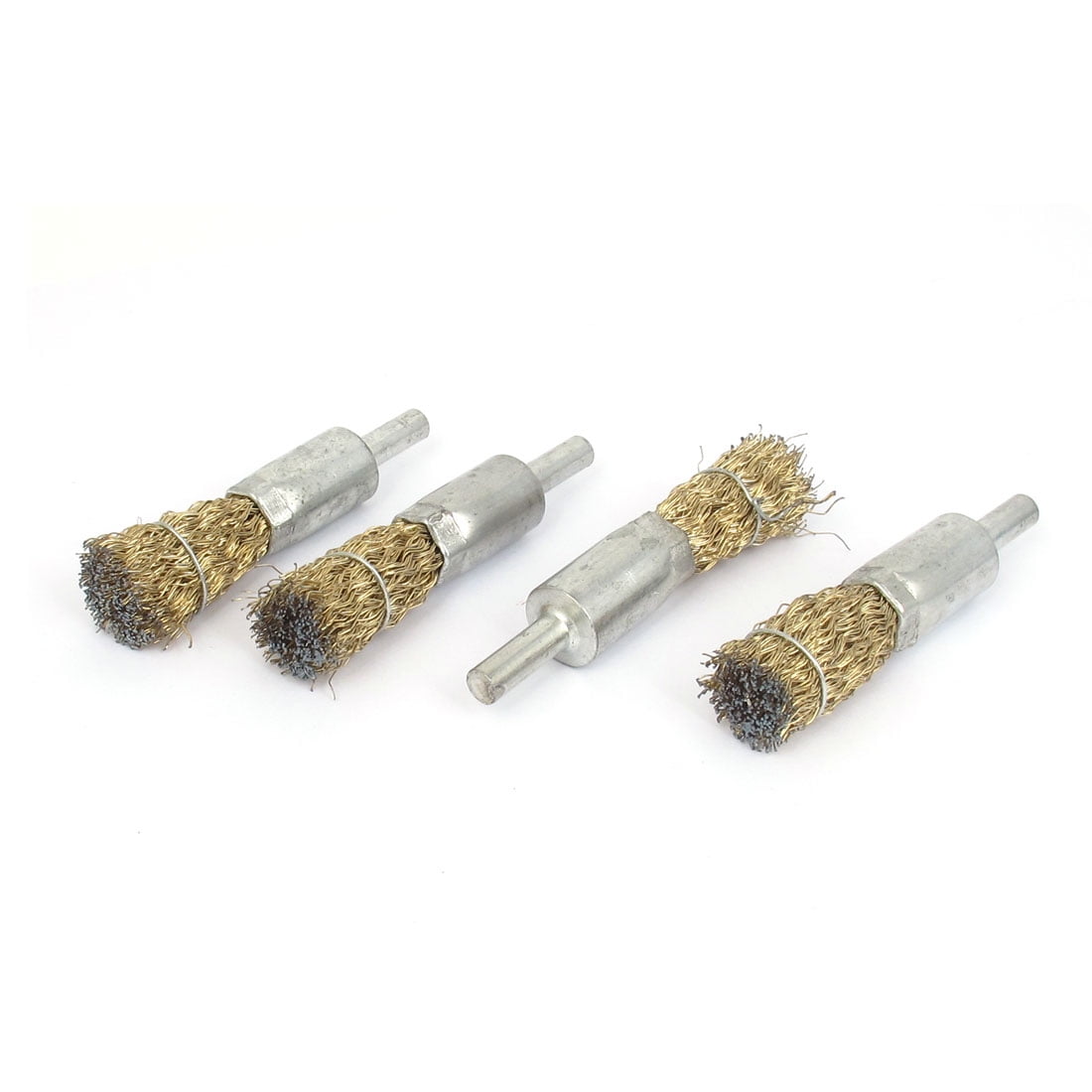 6mm Round Shank 14mm Diameter Steel Wire Wheel Brush Hand Tool 72mm ...