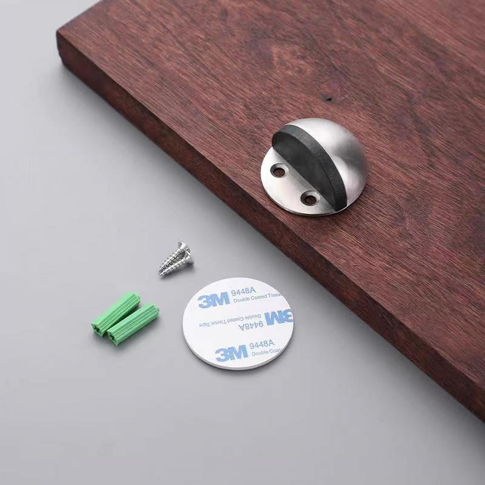 Topes para puertas, paquete de 4： Topes y topes para puertas de acero ...