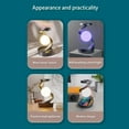 Hovering Sphere Desk Light Automatic On/Off Color Cycling Manner Smooth ...