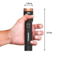 Duracell LED Rechargeable Flashlight, 2000 Lumen, IPX4 Water Resistant ...