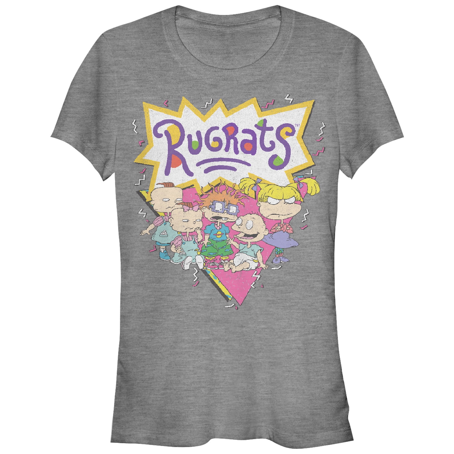 Rugrats Juniors' Retro Characters T-Shirt - Walmart.com