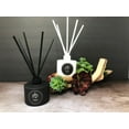 Rosbas Reed Diffuser Set, Peppermint & Eucalyptus, 6 oz, Matte Black ...