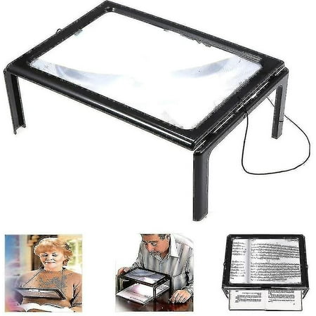 Rectangular Magnifier For Visually Impaired 3x Full Page Magnifier ...