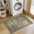 BERTHMEER 3'x5' Small Area Rugs for Entryway Office indoor Washable ...