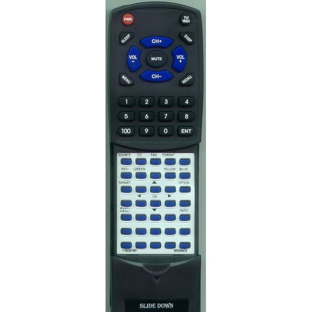 Replacement Remote for MAGNAVOX 313923816951, RT313923816951, RC2033603 ...