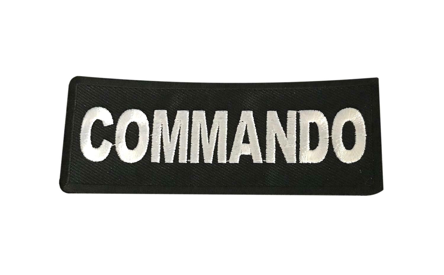 Commando Iron On Patch - Costume Biker Novelty DIY - Walmart.com