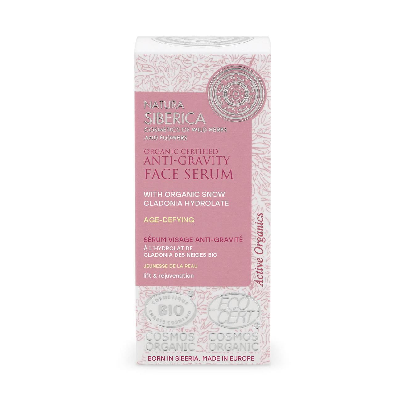 Natura Siberica Organic Snow Cladonia Anti-Gravity Face Serum 0.51 fl ...