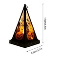 Yujia Halloween Witch Lamp, Battery Operated Spooky Portable LED ...