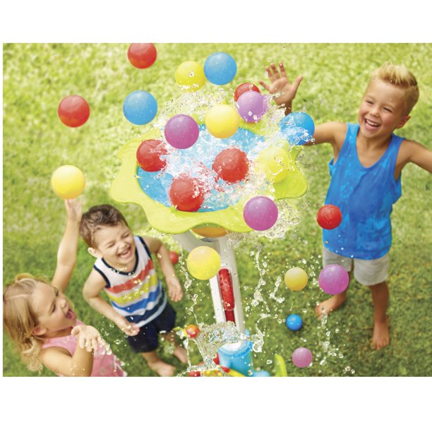 Little Tikes Fun Zone Pop 'n Splash Surprise Game for Kids + Balls ...