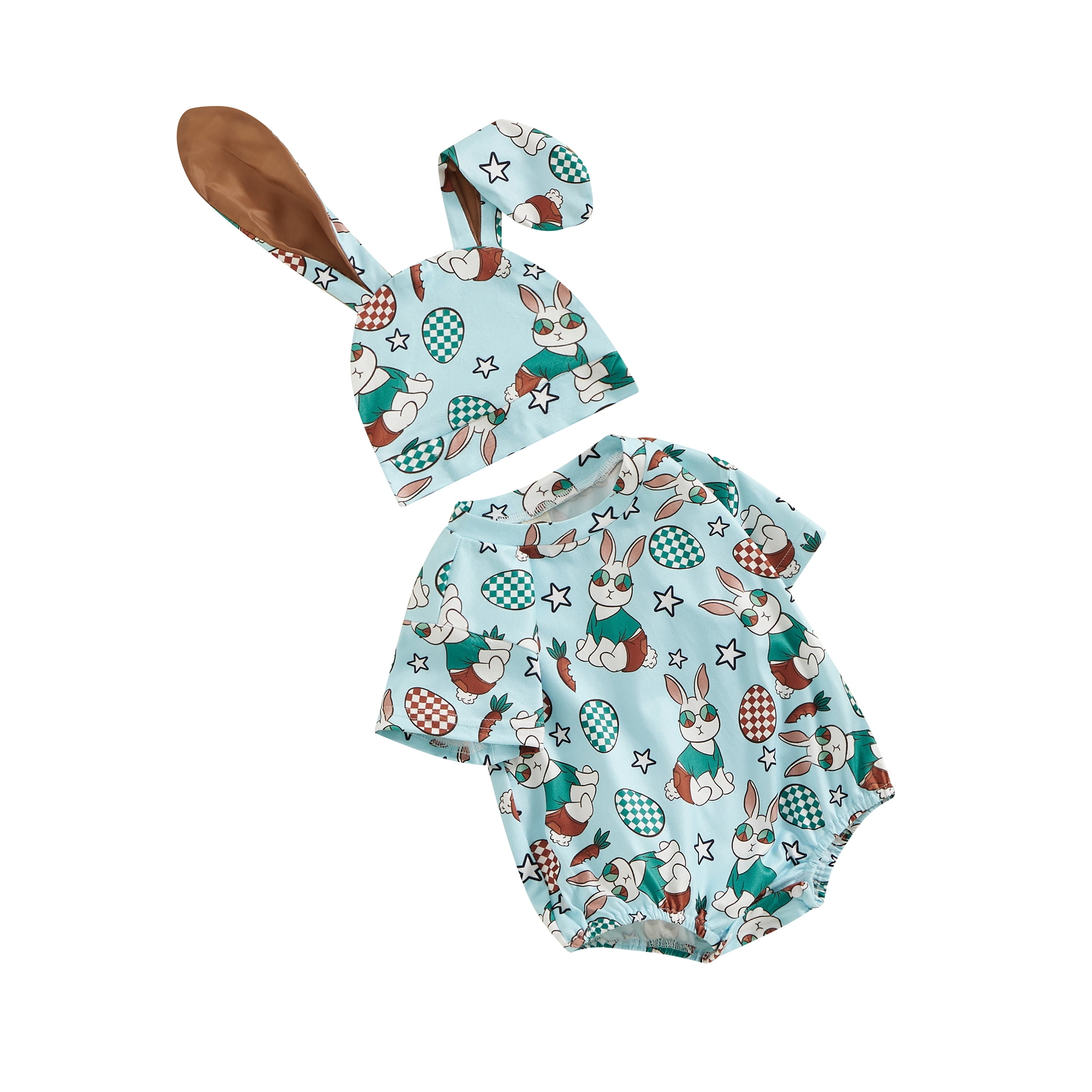 Click here for Eyiiye Infant Baby Girls Boys Easter Romper 3m 6m... prices
