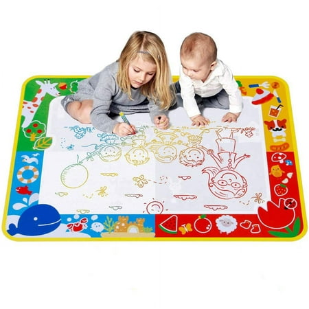 Reusable Water Doodle Drawing Mat for Children Painting and Creativity ...