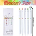Cute Aesthetic Click Pens 0.5mm Fine Point Retractable Smooth Writing ...