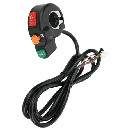 QIILU Handlebar Electric Motorcycle Switch 3 In 1,3 In 1 Motorcycle ...