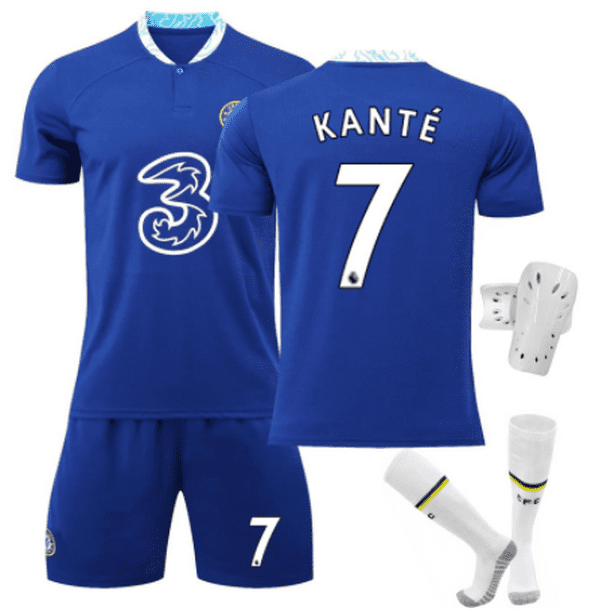 Men Women Unisex football Jersey Chelsea Home No.10 PULISIC No.7 KANTE ...