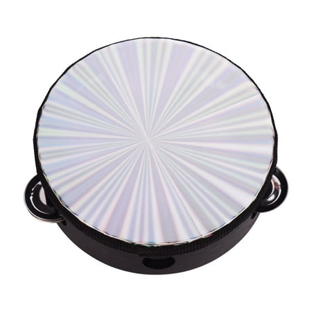 Tambourin radiant en bois tambour de main de 6 pouces en bois avec ...