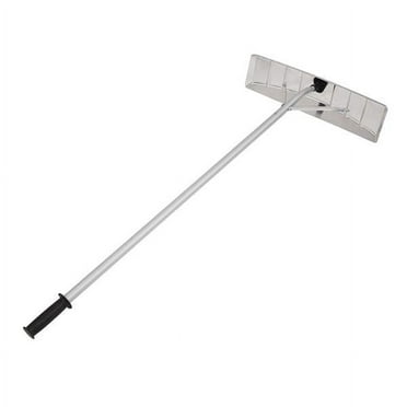 Costway Lightweight Roof Rake Snow Removal Tool 20FT Adjustable ...