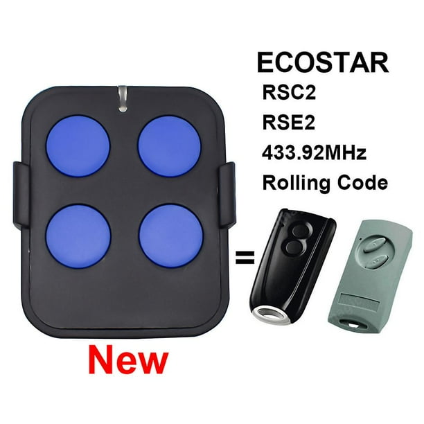 El control remoto pequeño más nuevo reemplaza Ecostar Rsc2 433 Hormann Rse2 433mhz Motor ...