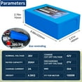 36v 20ah Ebike Battery Lithium Ion Rechargeable T Plug for 1000W Adult ...