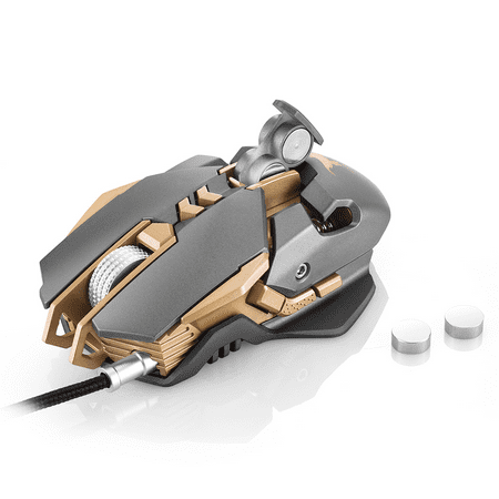 Gaming Mouse, Computer Eating Chicken Glowing Mouse Mechanical Gaming ...