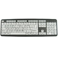 104KEY USB KYBD BLACK LARGE L-SHAPED ENTER KEY - Walmart.com