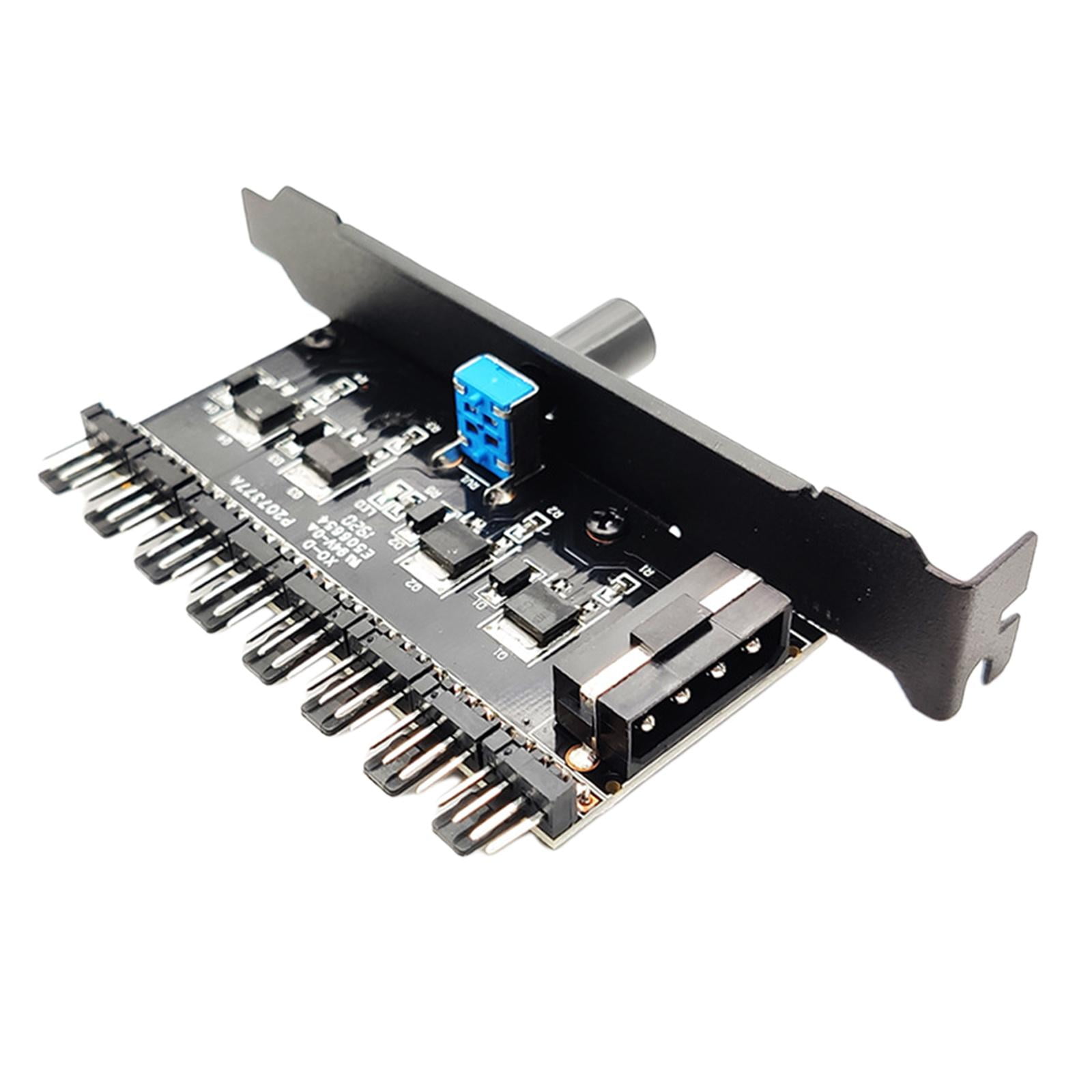 12V /8 Way Cooling Variable Controller Practical Regulator Splitter ...