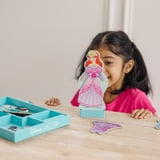 Melissa & Doug Disney Ariel Magnetic Dress-Up Wooden Doll Pretend Play ...