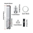 Durable Alloy Quick Release Keychain with Secure Locking Mechanism and ...
