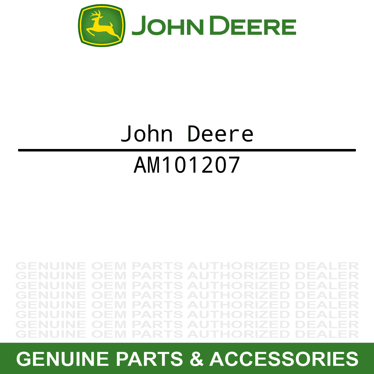 John Deere Original Equipment Oil Filter #AM101207 12-Pack - Walmart.com