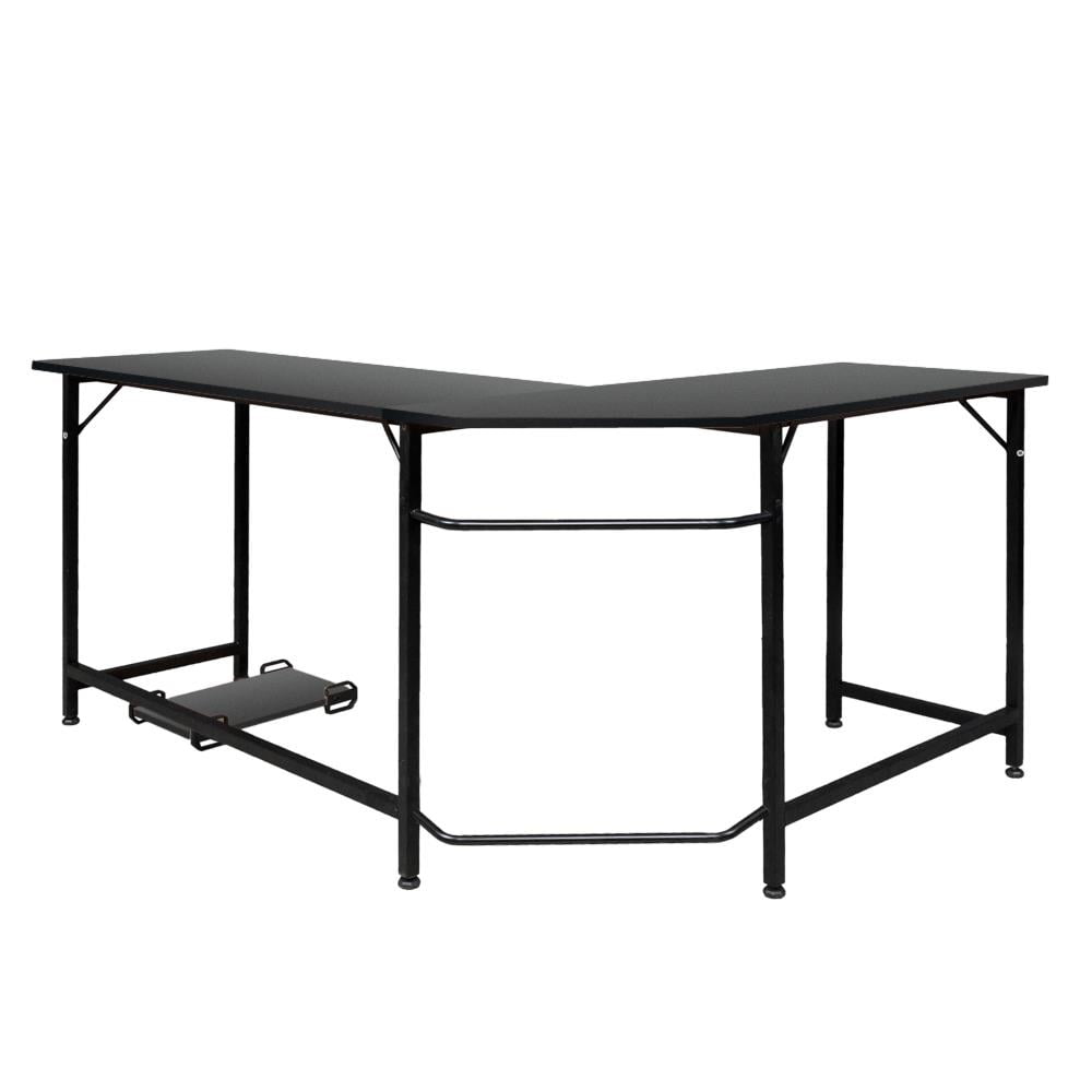 UBesGoo Corner Computer Desk with CPU Stand/PC Laptop Writing Table ...