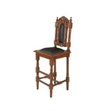 Design Toscano Charles II Gothic Bar Stool - Walmart.com