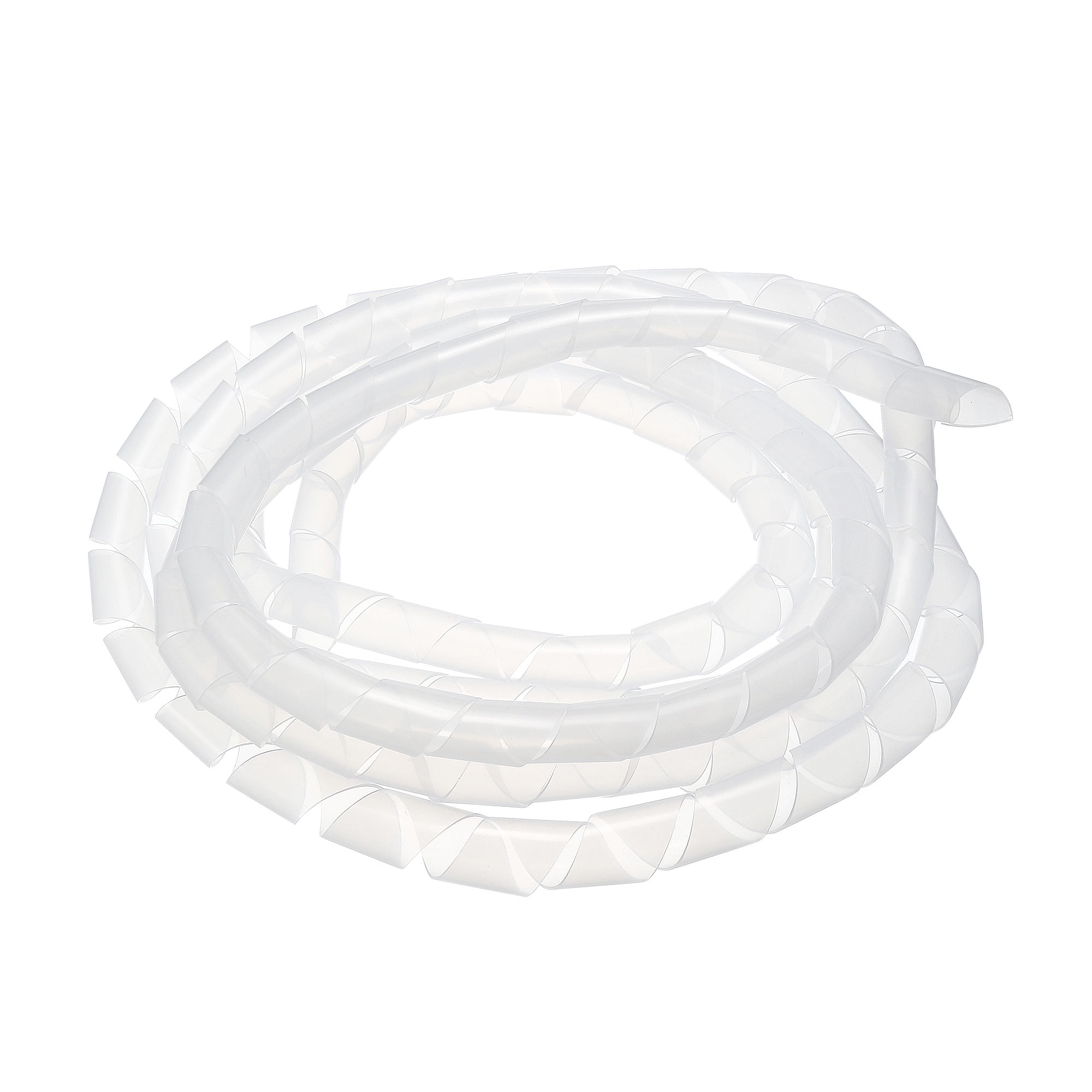 Uxcell Flexible Spiral Tube Cable Wire Wrap Manage Cord 13.1ft Long 0. ...