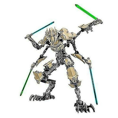 The Imperial Battle Droid General Grievous With Lightsabers Model ...