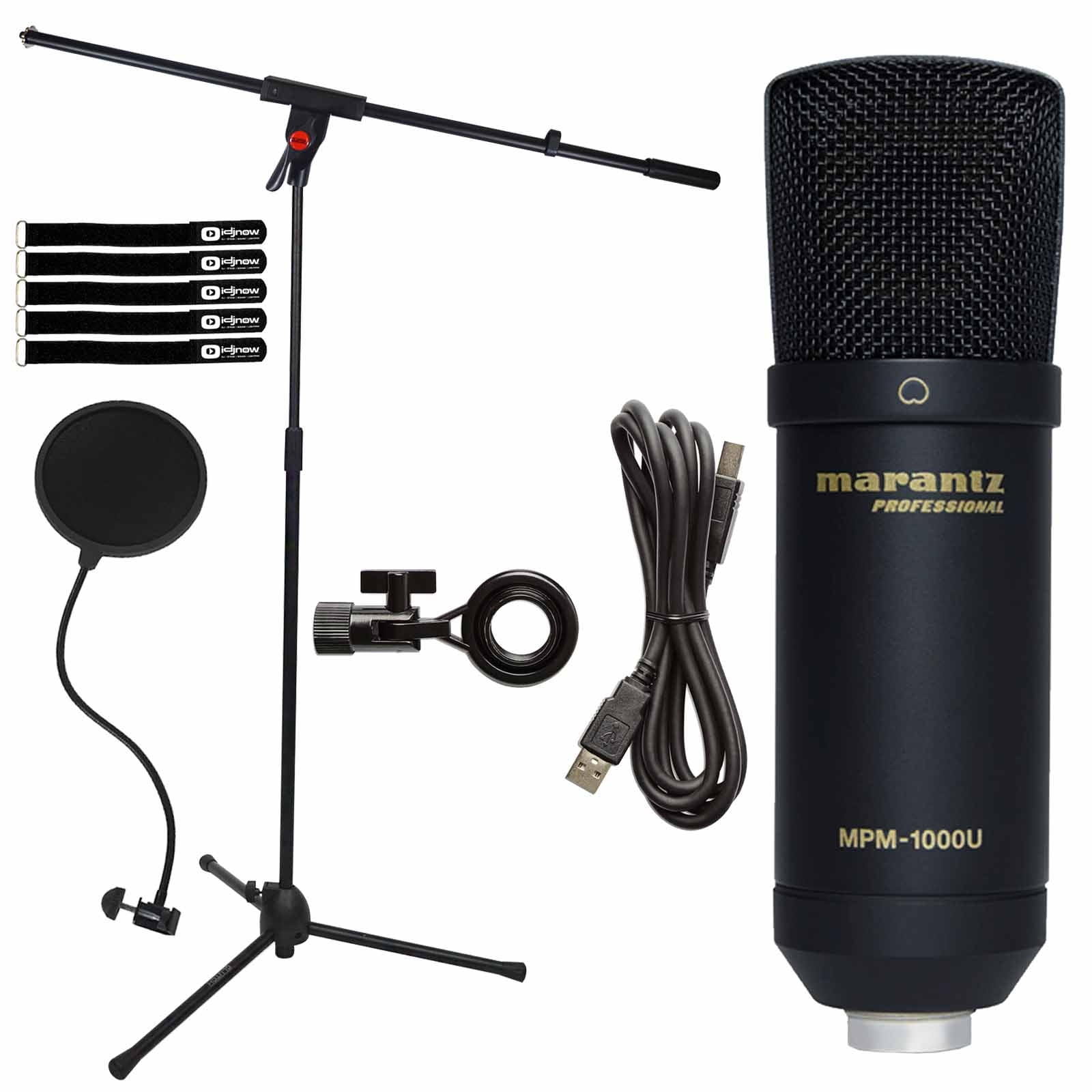 Marantz Professional MPM-1000U USB Condenser Podcasting Microphone with ...