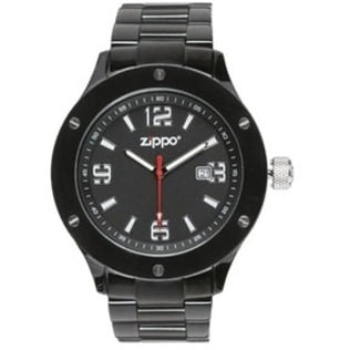 Lighters 45007 Black Face PVD Stainless Steel Band Multi-Colored ...