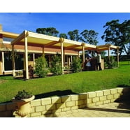 Coolaroo Privacy Screen Sun Shade Fabric, Sandstone Color with 70% UV ...