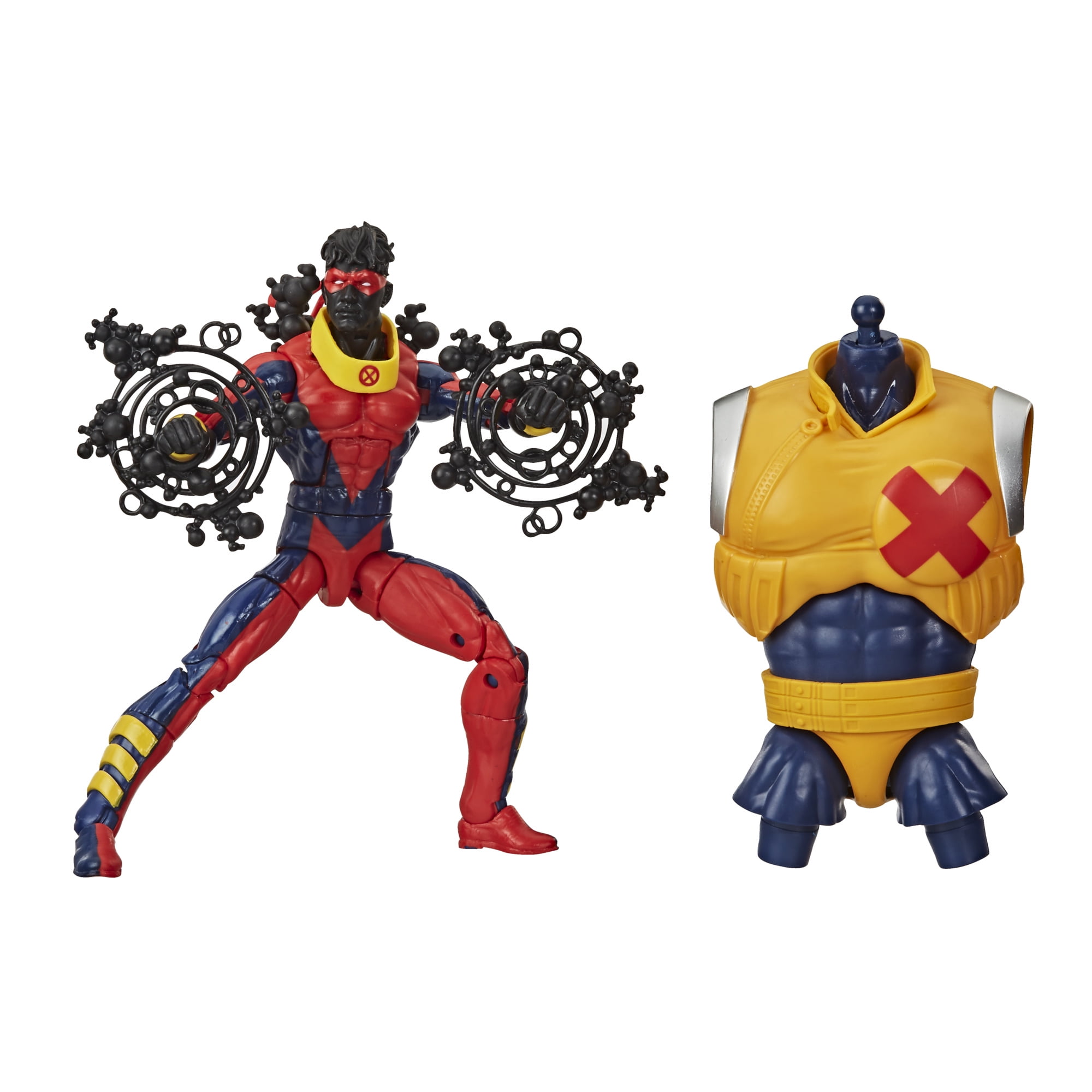 Marvel Hasbro Legends Series Marvels Sunspot, Includes 2 Accessories ...